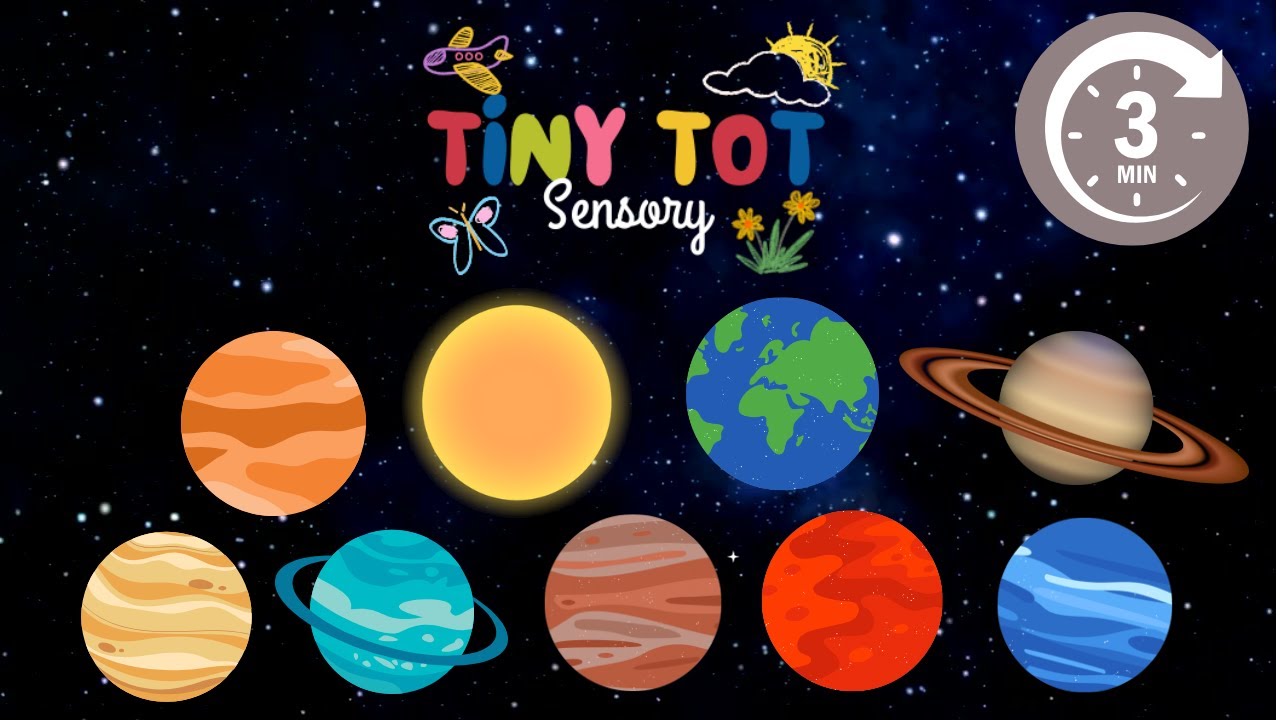 Tiny Tot Sensory-Dancing Planets: Learn the Names of the Planets | Baby Sensory Space Adventure ...