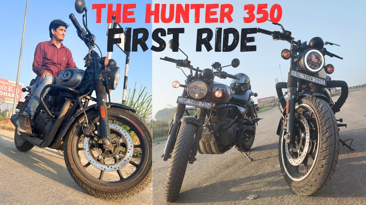 Breakfast Ride on Hunter 350 | Royal Enfield | Hunter 350 | Raj Choudhary | Vlogs - YouTube