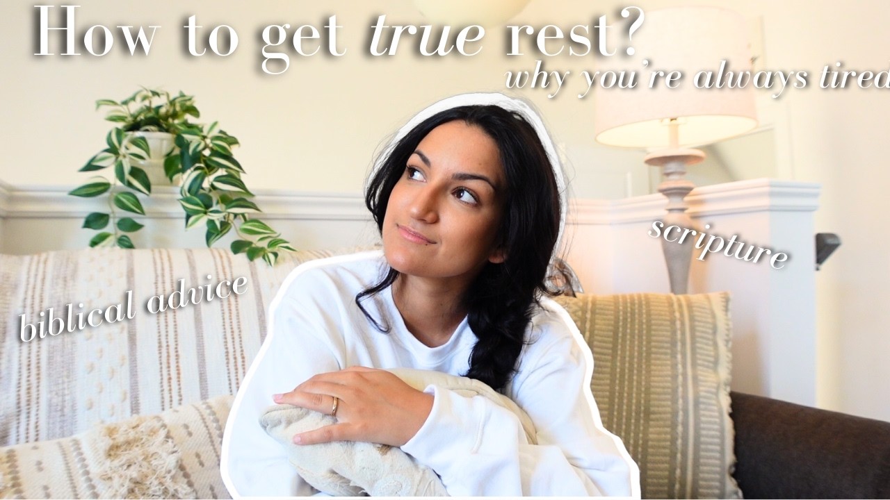 To the Christian who is exhausted: here is how to find TRUE rest. - YouTube