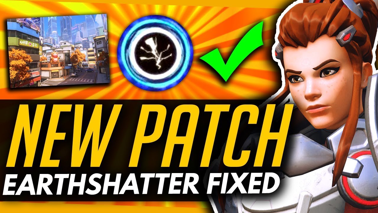 Overwatch | NEW PATCH - Earthshatter & Rialto FIXED - YouTube