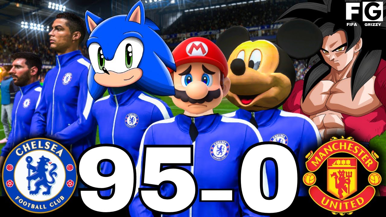 FIFA 24 | SONIC, MARIO, RONALDO, MICKEY, ALLSTARS PLAYING TOGETHER ...