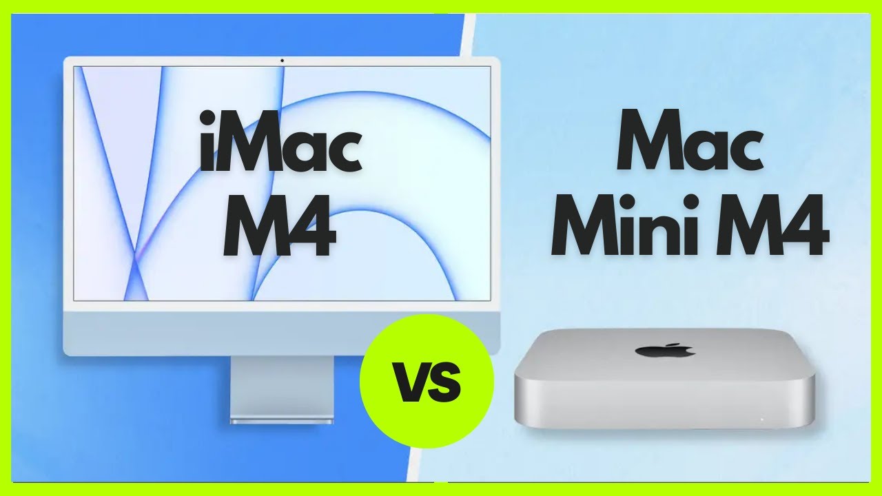 iMac vs Mac Mini 2025 Which is Better?🖥️ - YouTube