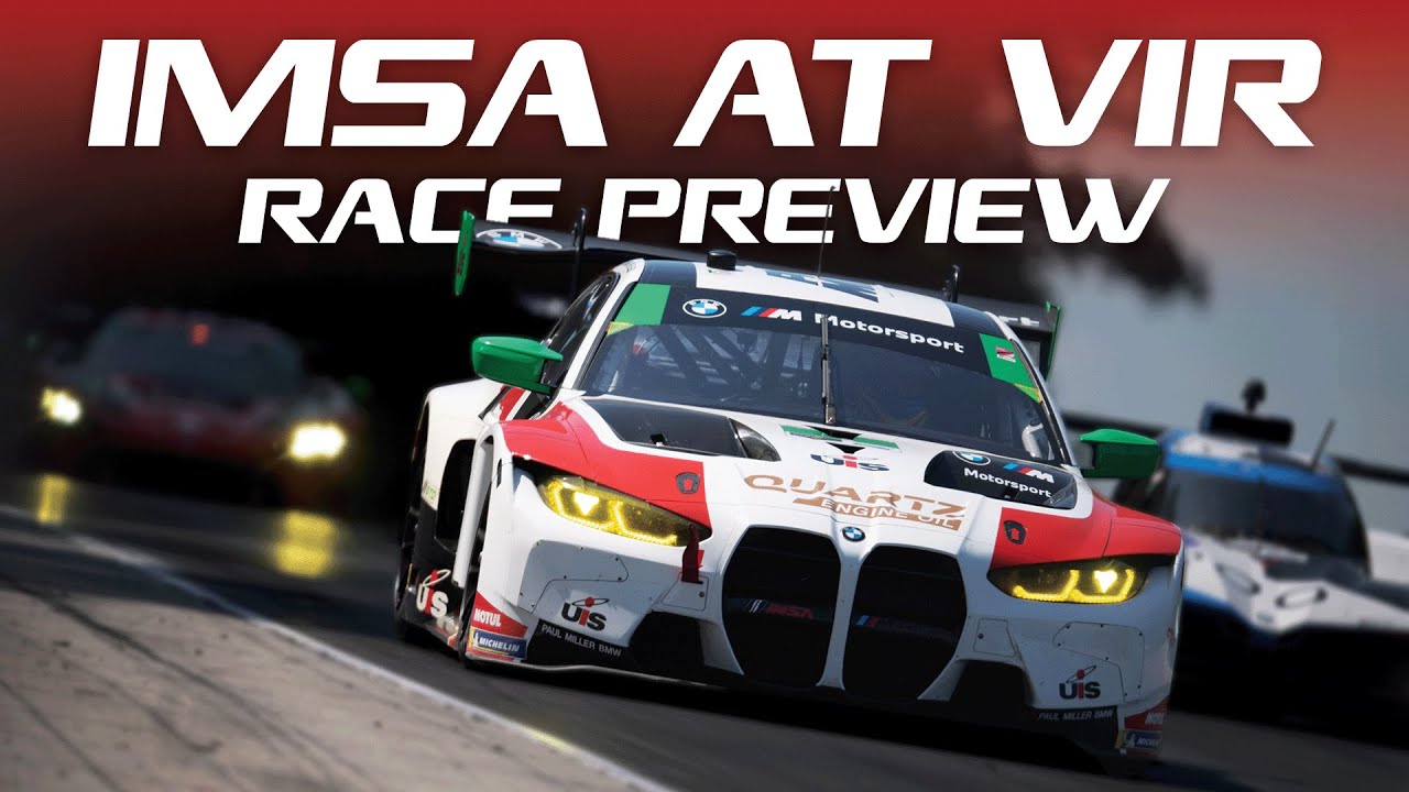 The FINAL GT Only Event of the Season! | IMSA VIR Race Preview - YouTube