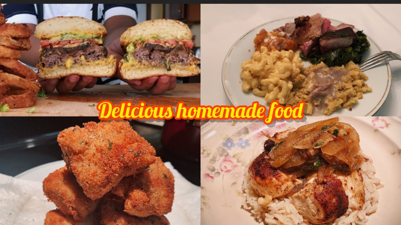 Yummy home cooked food compilation (ASMR) - YouTube