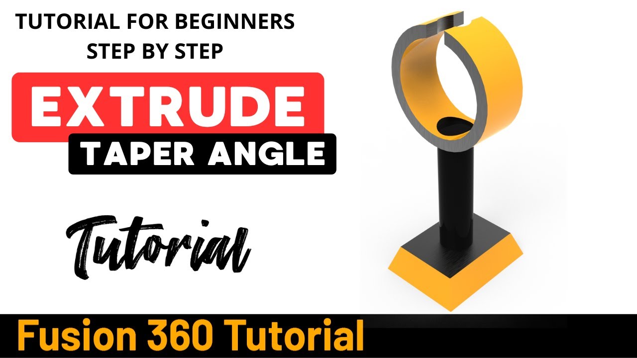 Autodesk Fusion 360 Tutorial For Begginers - Exercise 21 - YouTube