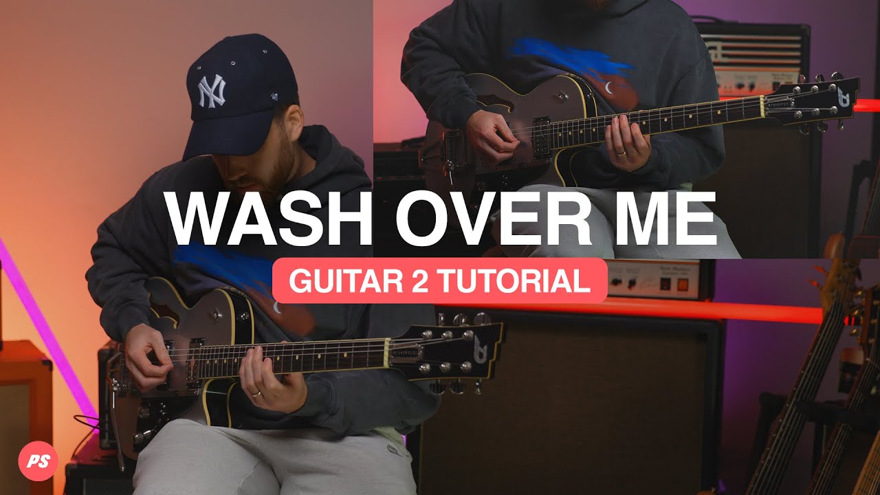 Wash Over Me | Winning Team | Planetshakers Official Guitar 2 Tutorial Video - YouTube