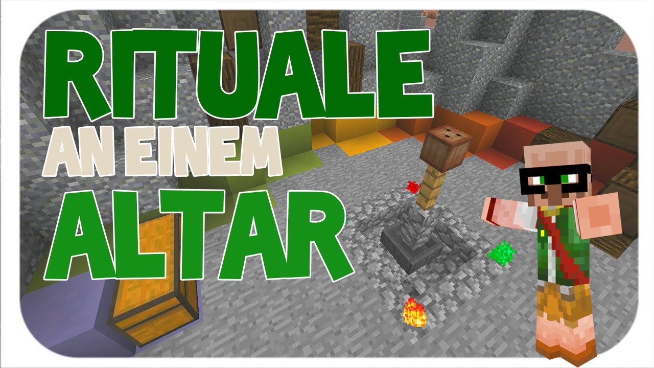 Minecraft - Rituale an einem Altar | Zauberrituale [+ Download] - YouTube