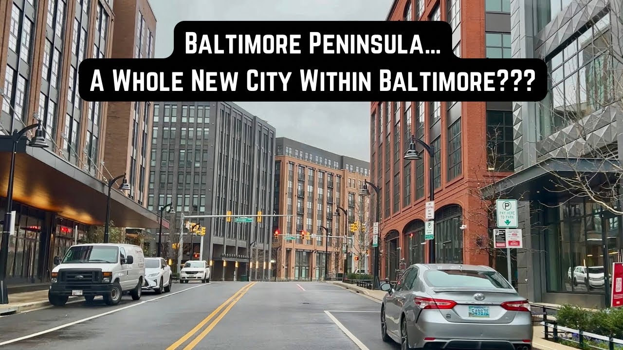 Baltimore Peninsula - A Whole New City Within Baltimore??? - YouTube