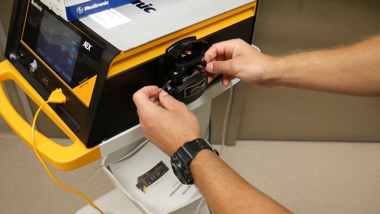 Aquamantys setup on AEX Generator - YouTube