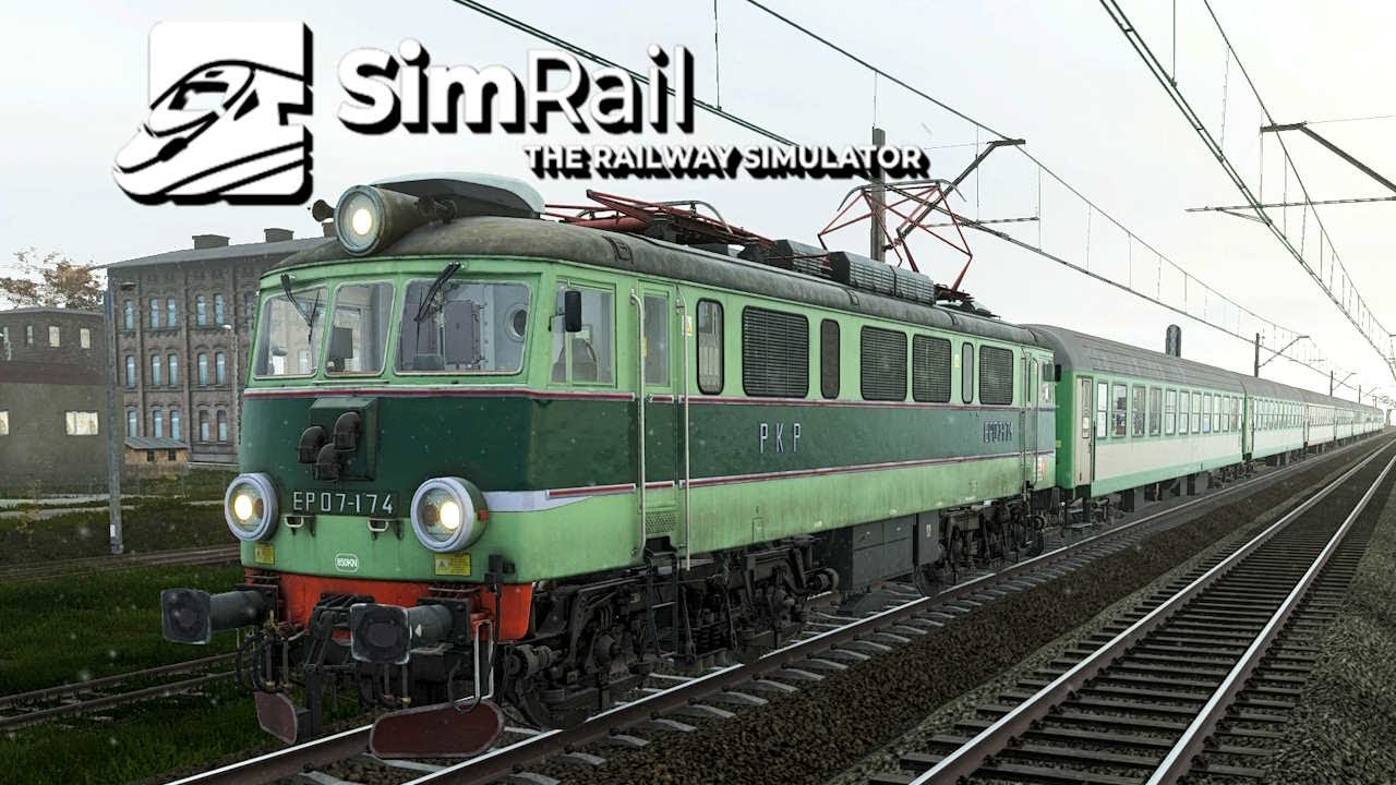 Twoje Linie Kolejowe (TLK) PKP EP07 na Multi | SIMRAIL PL🚉 Symulator ...