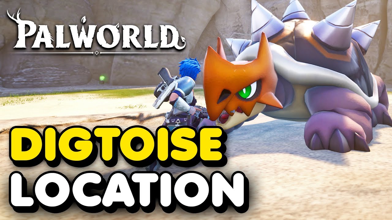 Palworld - Digtoise Location (Level 3 Mining Pal) - YouTube