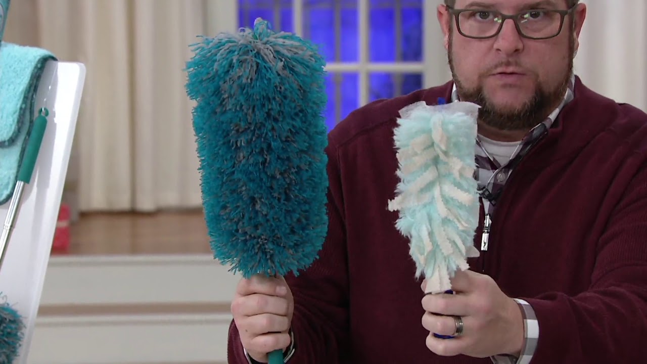 6-Piece EasyReach Microfiber Duster Set by Campanelli on QVC - YouTube