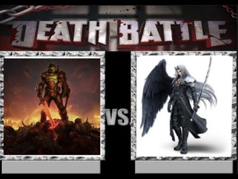 Mii Fighter Battle: Doom Slayer (Doom) vs Sephiroth (FF7) - YouTube