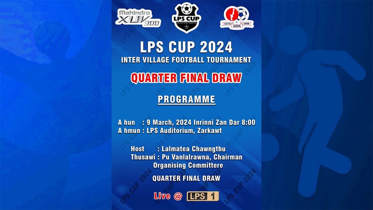 🔴 MAHINDRA XUV300 LPS CUP INTER VILLAGE FOOTBALL TOURNAMENT 2024 ...