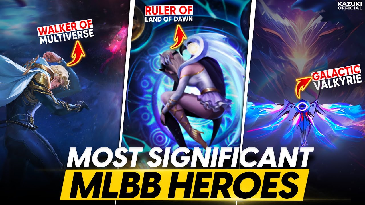 TOP 10 MOST SIGNIFICANT CHARACTERS IN MOBILE LEGENDS - YouTube