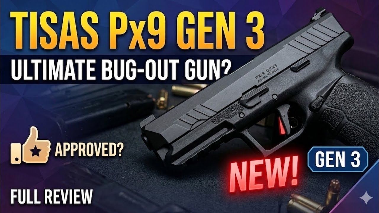 TISAS ZIGANA PX-9 GEN 3 REVIEW #gun #pistol #9mm - YouTube