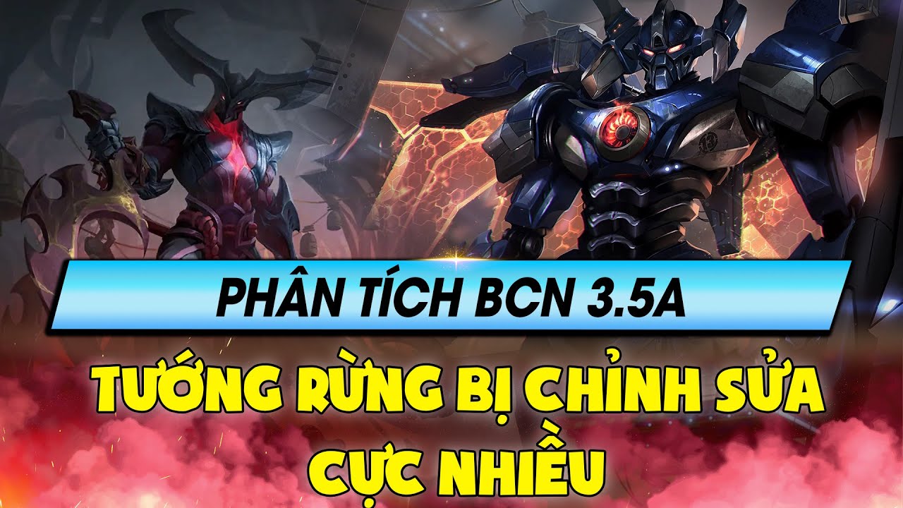 Ty Reaction #42: Phân tích bản cập nhật 3.5A - Tướng đi rừng bị thay ...
