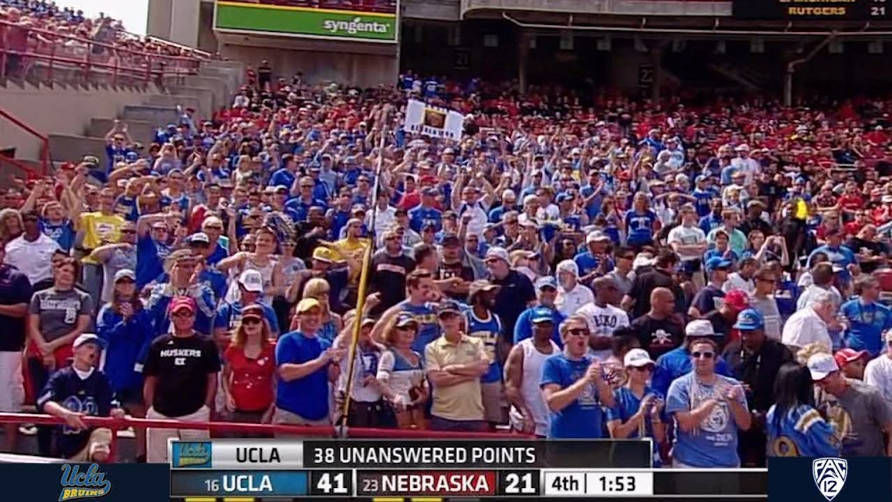 UCLA vs Nebraska highlights, Nick Pasquale tribute 41-21 September 14 ...
