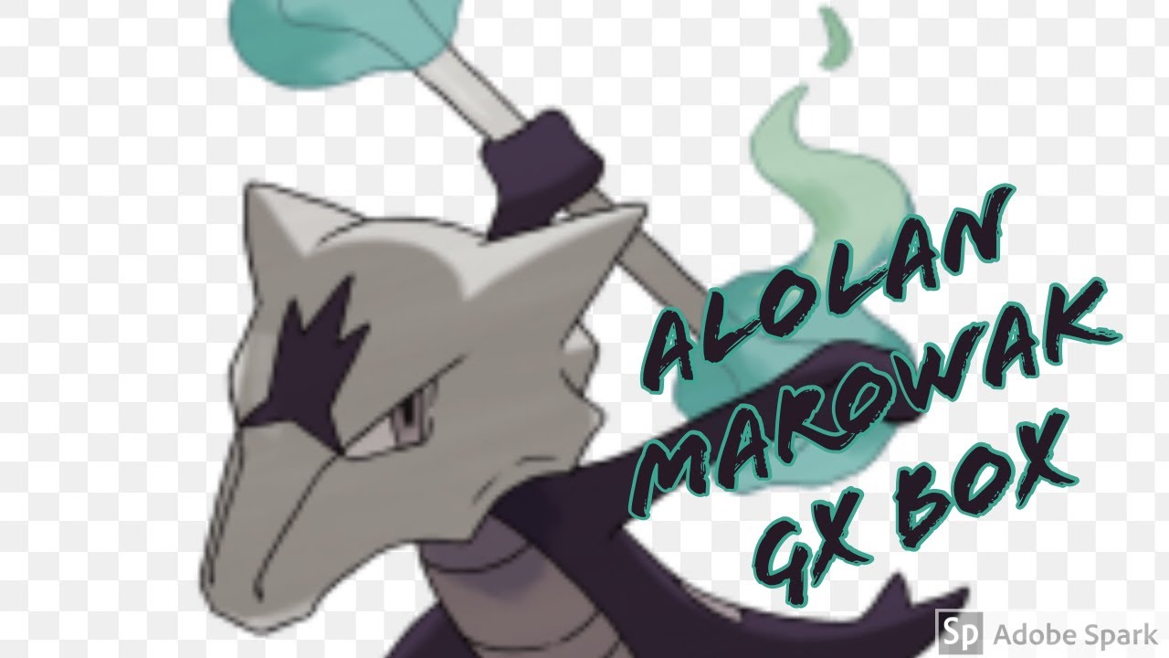 Alolan Marowak GX Box Opening - YouTube