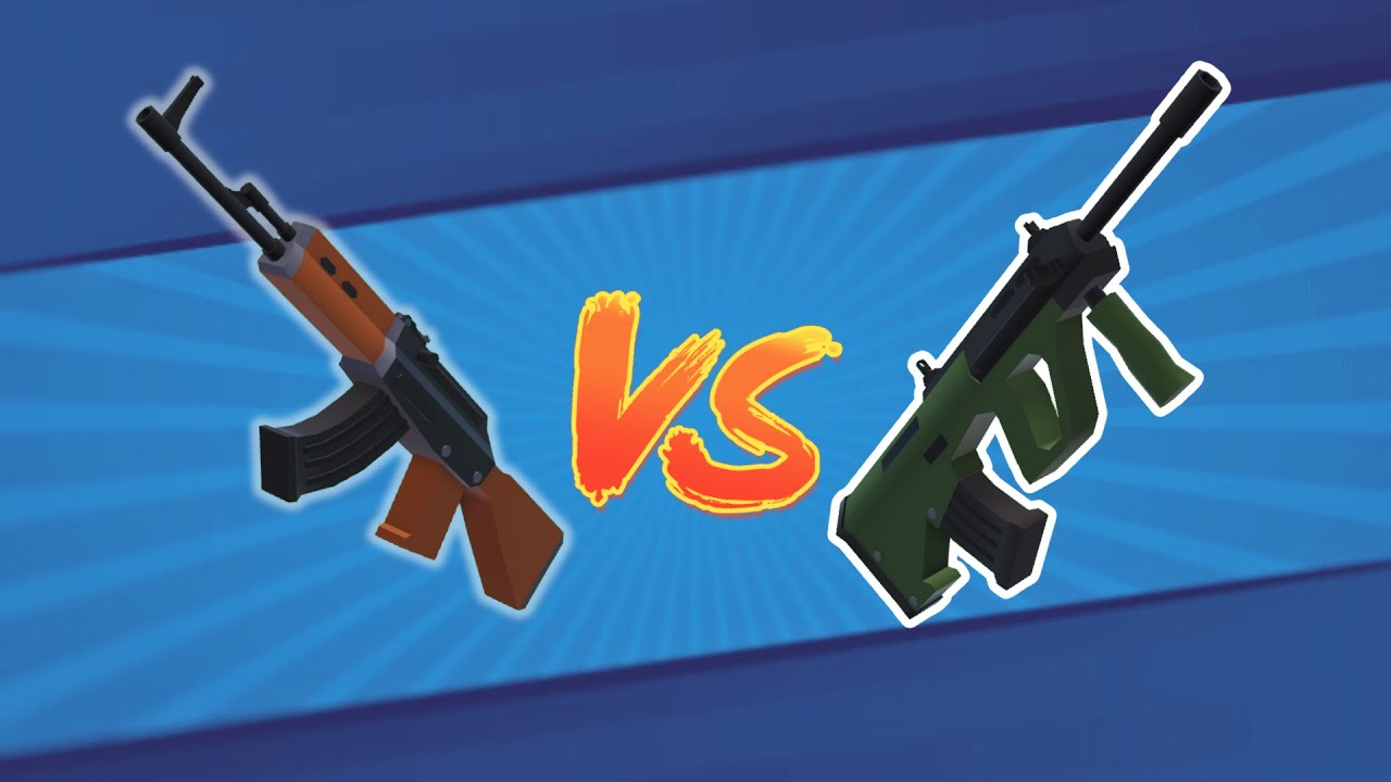 WHICH IS BETTER AUG OR AK-47? - Roblox Rivals - YouTube