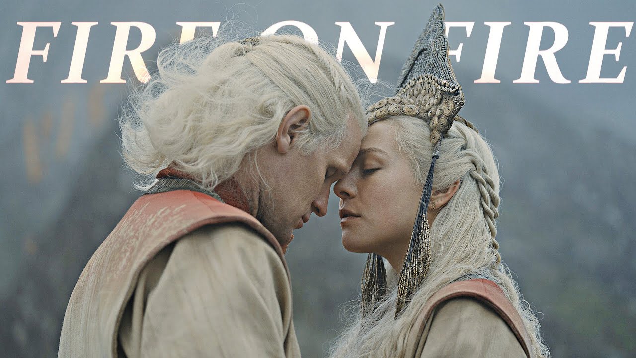 Daemon and Rhaenyra - Fire on Fire - YouTube