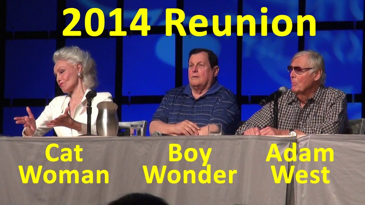 Holy Batman Original Cast Reunion Untold Stories.Adam West, Burt Ward ...
