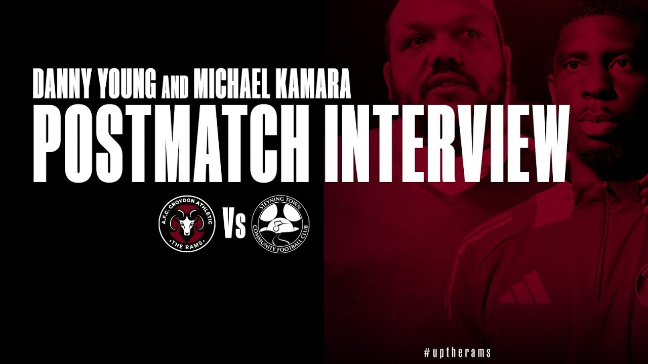 POST-MATCH INTERVIEW 22.10.24 | With Michael Kamara & Danny Young | HOME Vs. Steyning Town | 3-1 ...