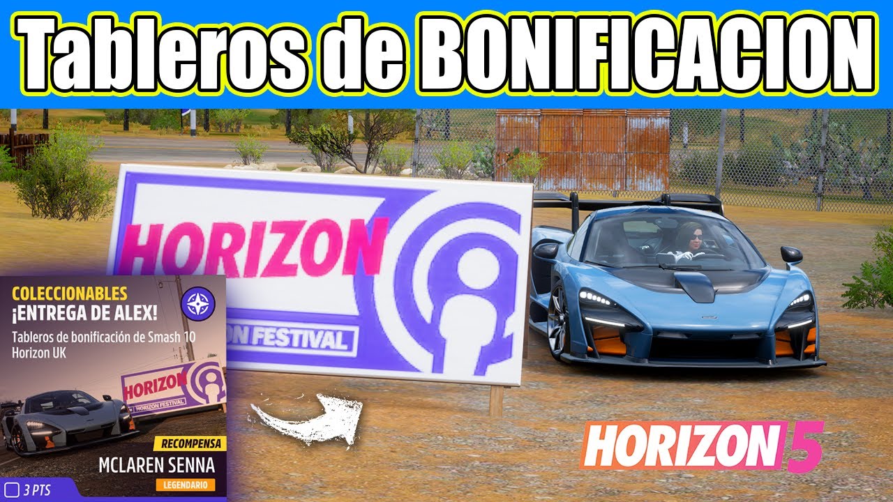 UBICACION TABLEROS DE BONIFICACION SMASH 10 HORIZON UK - COLECCIONABLES ...