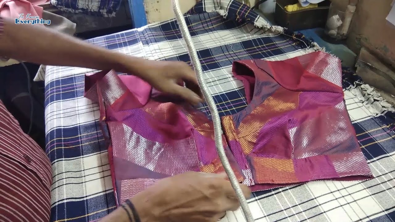 How to Iron a Saree Blouse | Blouse Ironing | Womens Wear | Ladies ...