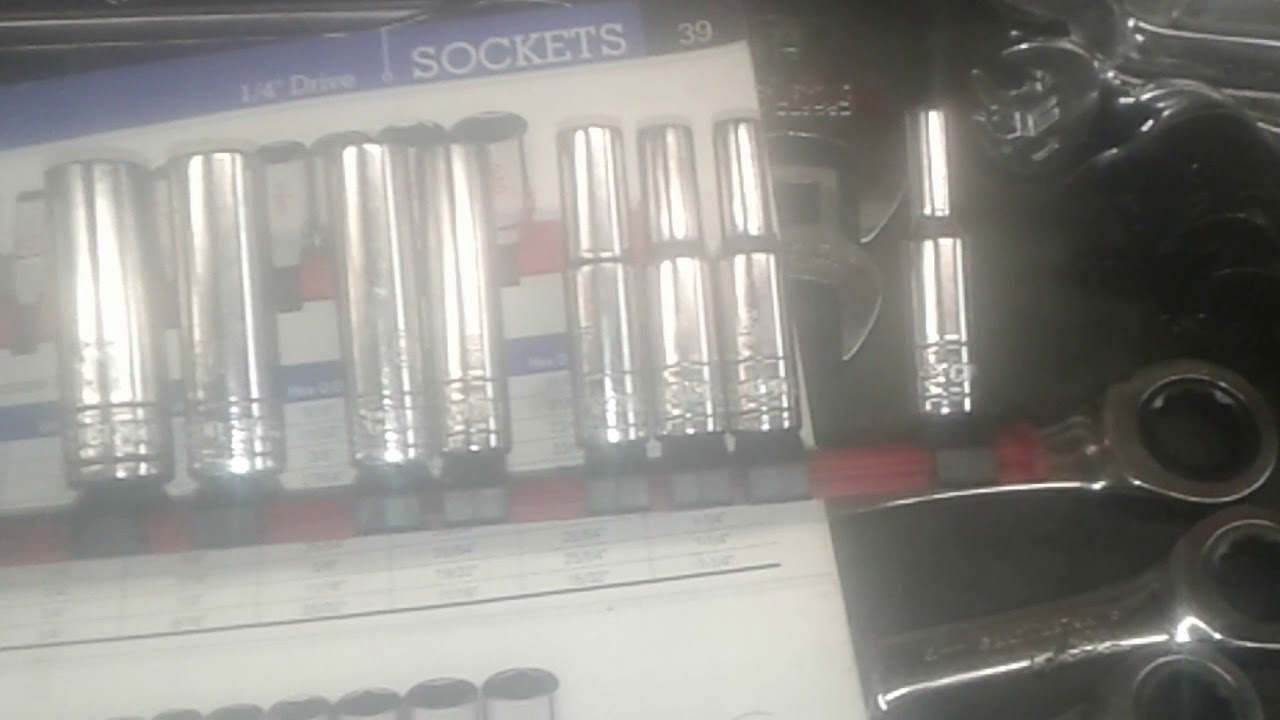 Matco 1/4 deep well SOCKETS extremely over priced!!! - YouTube