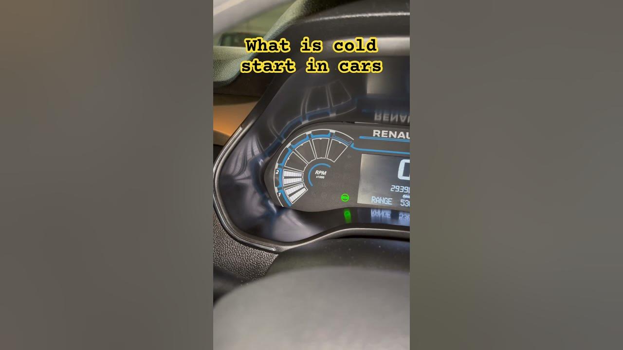 What is Cold start in cars and its benefits. - YouTube