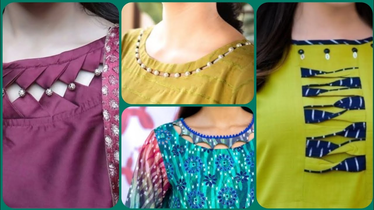 Latest Neck Designs 2024 / Gol gala design /Round Neck design for girls ...