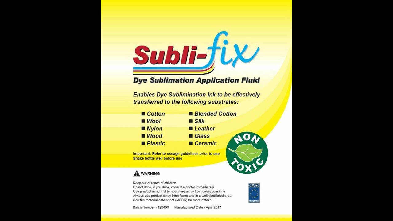 How to apply and sublimate with Subli-fix on cotton and Hobby Lobby ...