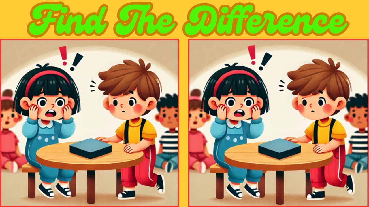 Challenging Find the Difference Game: Test Your Observation Skills ...