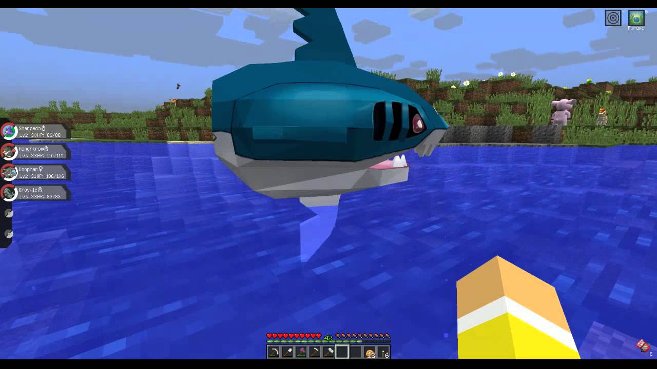 Pixelmon Episode 13: Unlucky Sharpedo! - YouTube