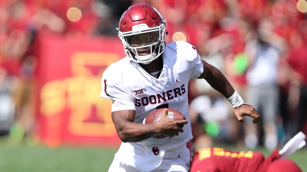 Kyler Murray Highlights: Oklahoma-Iowa State 2018 | Stadium - YouTube