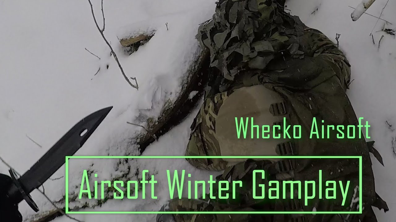 4K | Airsoft winter gameplay | Pistol and Knife Mode - YouTube