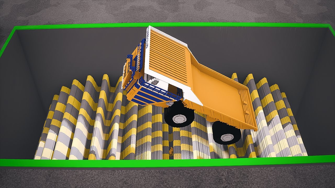 Giant Shredder vs Vehicles | Teardown - YouTube