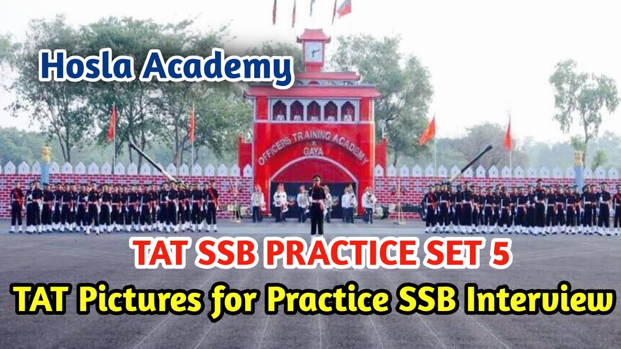 TAT Preparation for SSB Interview | TAT Practice test Set | Hosla ...