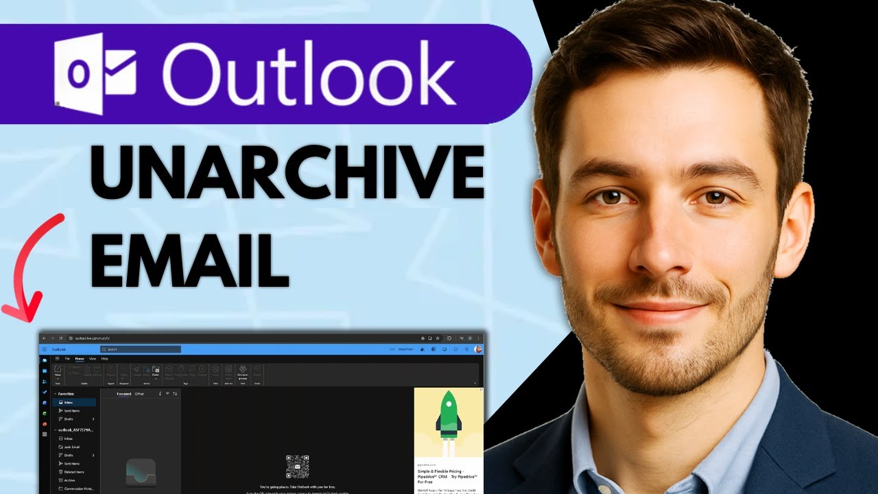 How To Unarchive An Email In Microsoft Outlook Fast 2025 Guide - YouTube