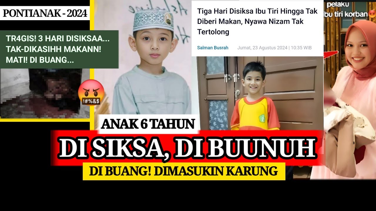 IBU TIRI VIRAL! BIAD4BB - ANAK TIRI DI SIKS44, DIMASUKINN KARUNG! KISAH NYATA - YouTube