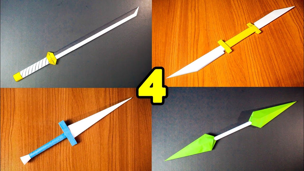 TOP 4 Ninja Weapons How To Make Ninja Weapons Out Of Paper YouTube top-4-ninja-weapons-how-to-make-ninja-weapons-out-of-paper-youtube