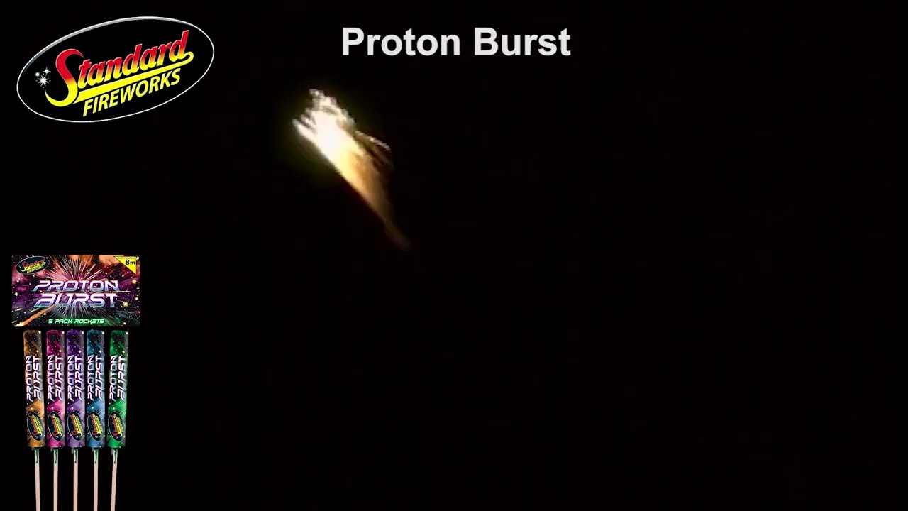 Proton Burst Rockets (Pack of 5) Standard Fireworks - YouTube