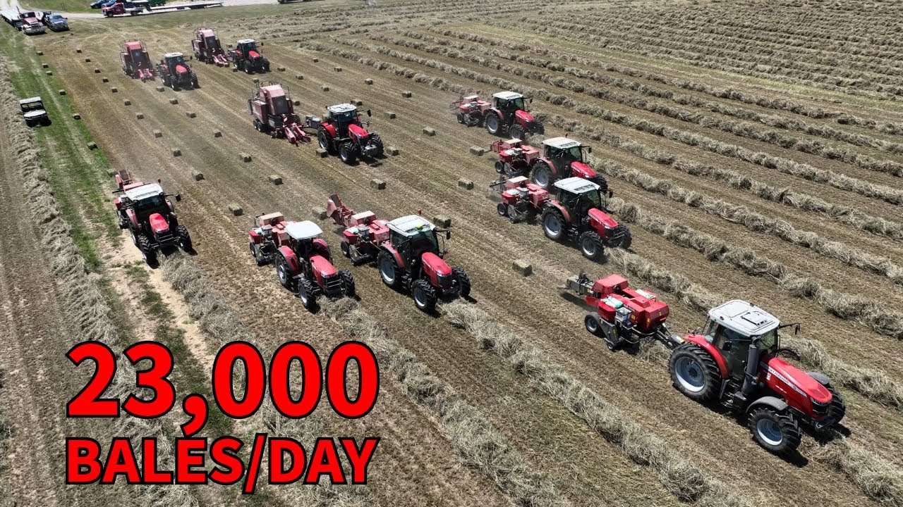 23,000 Bales in a SINGLE Day (And Dried?) | Farming Insider | The ...