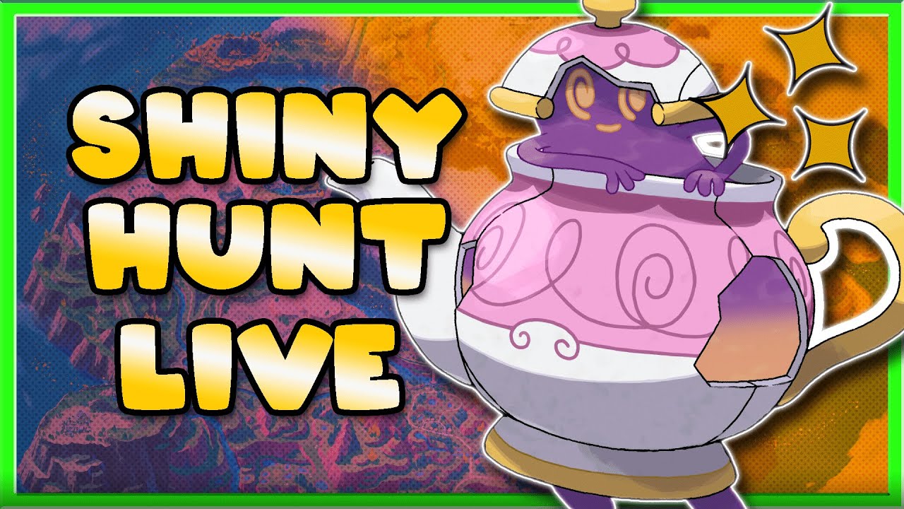 Shiny Polteageist Hunt Live - YouTube