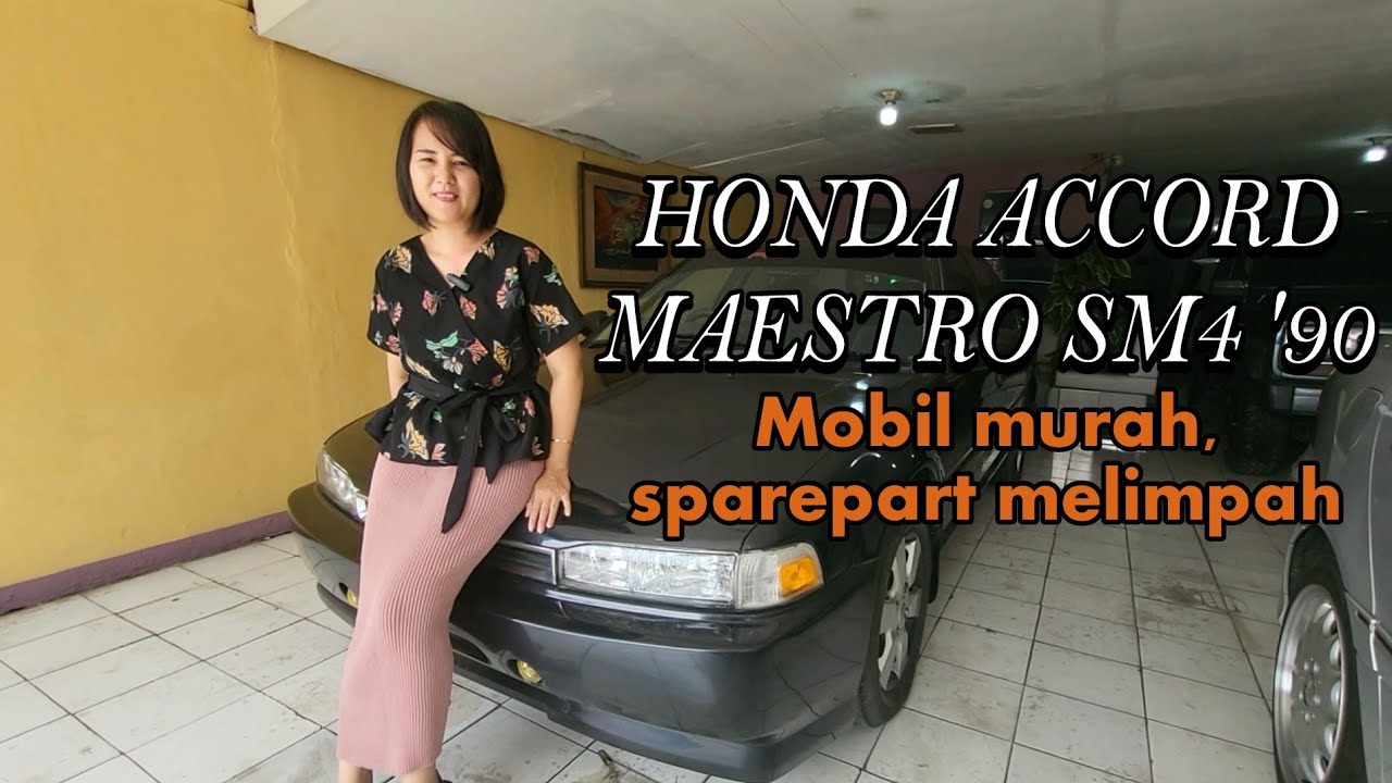 Baru masuk! Honda Accord Maestro SM4, mobil antik nan cantik - YouTube