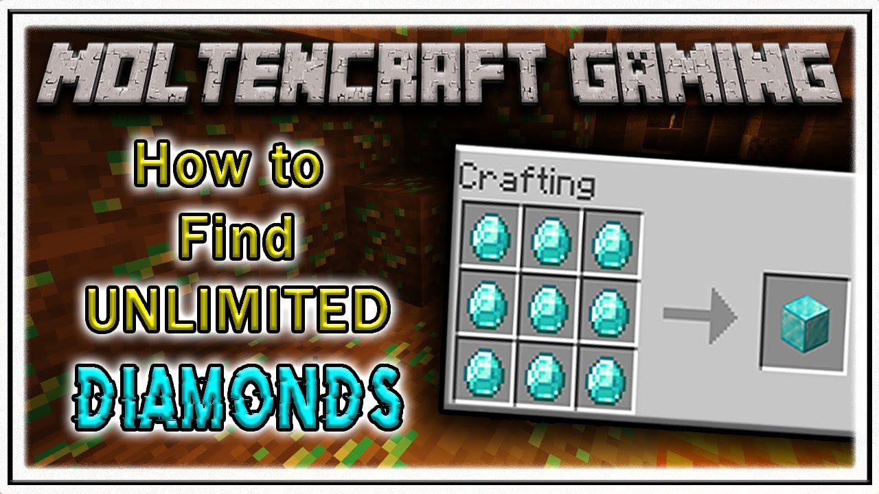 How to Find Unlimited Diamonds | Minecraft 1.15.2 - YouTube