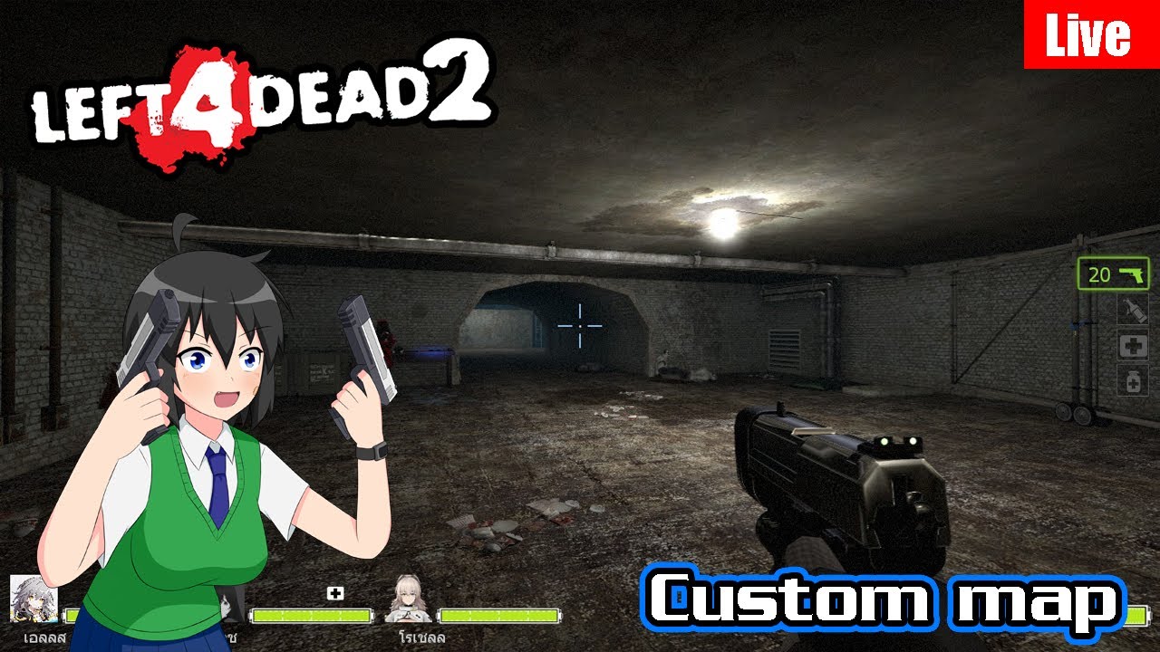 [Live] L4D2 Custom map and power cut off accident - YouTube