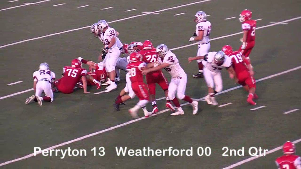 Perryton Vs Weatherford 2016 - YouTube