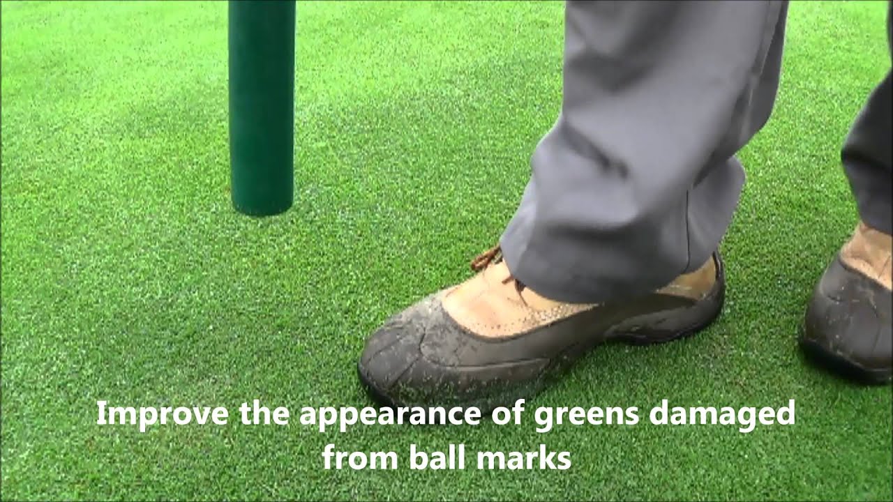 Quick-Fill Ball Mark Eraser - YouTube